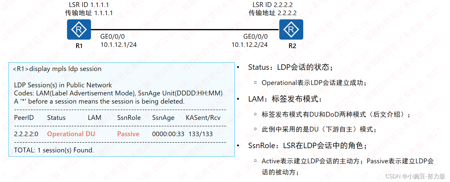 MPLS LDP原理与配置-CSDN博客
