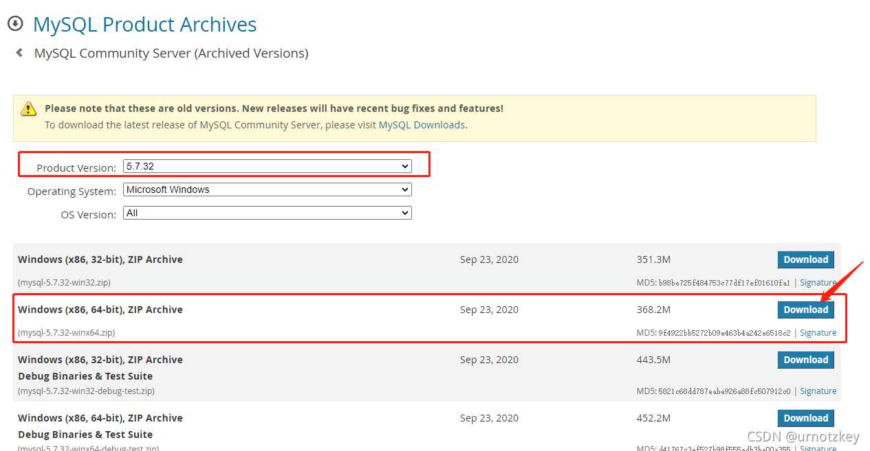 MySQL5.7.32 详细安装步骤（解压版）_mysql压缩包安装教程5.7.32-CSDN博客