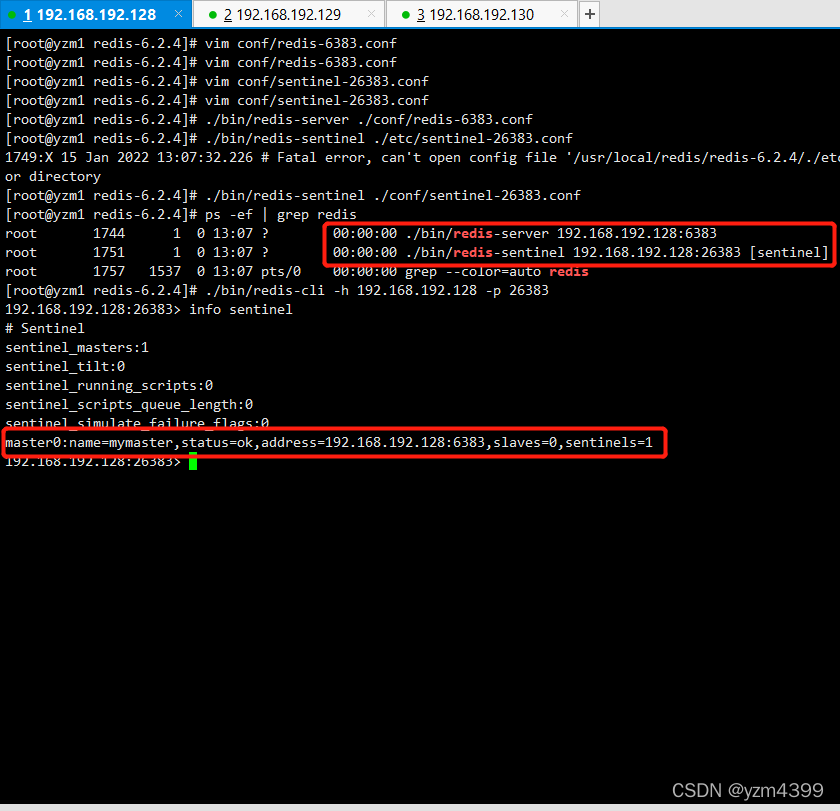 Redis之哨兵模式_redis sentinels=1-CSDN博客