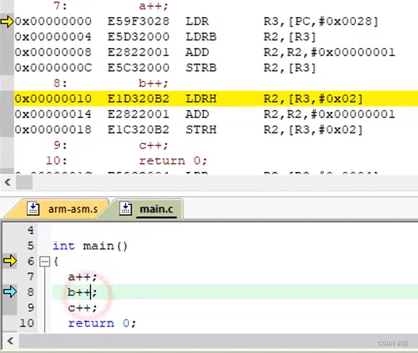 ARM指令集--跳转指令 与 内存访问指令_arm cmp-CSDN博客