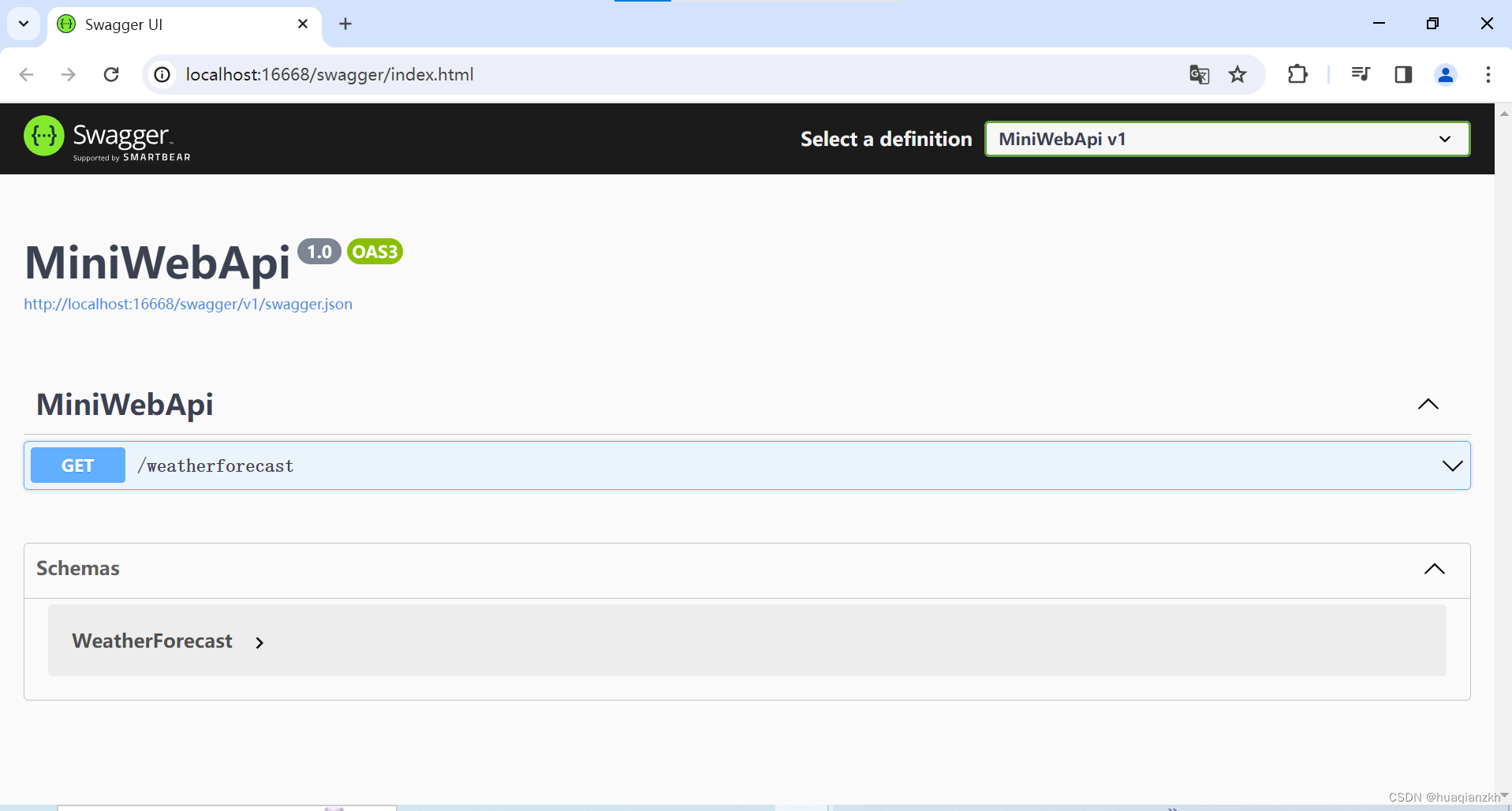 使用 Minimal Api 开发 Api 服务-CSDN博客