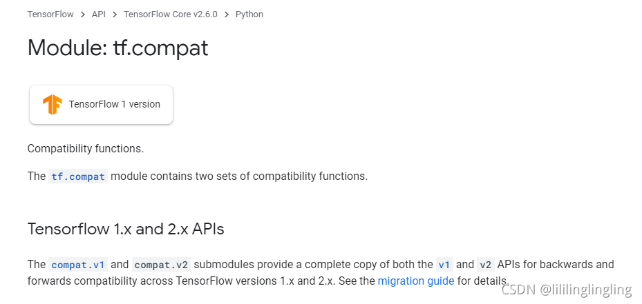 no model named “compat“ ，Tensorflow 版本问题_no module named 'compat-CSDN博客