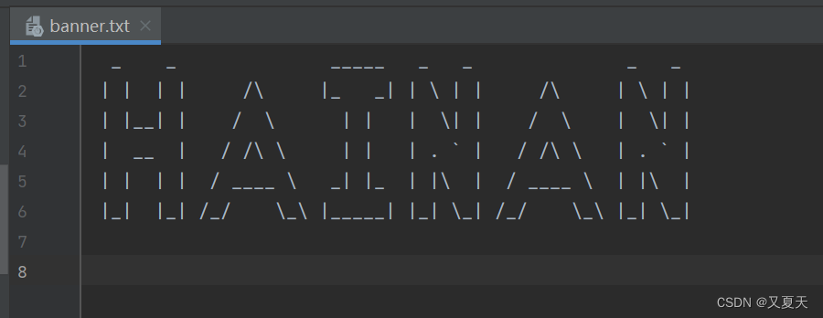 Spring Boot banner.txt_springboot banner.txt-CSDN博客