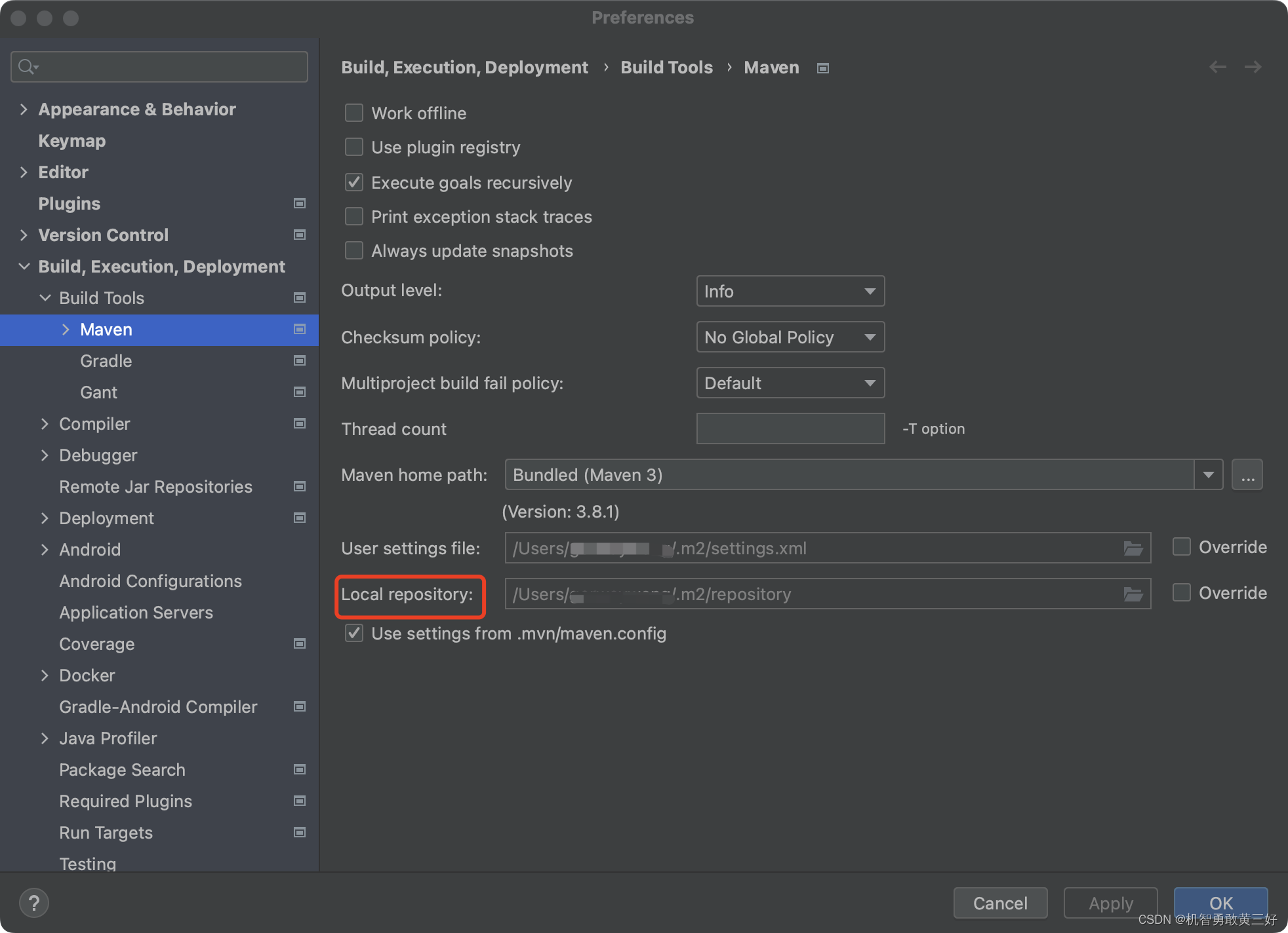 Mac环境解决pom.xml中Plugin ‘org.springframework.boot:spring-boot-maven-plugin:2.3.1.RELEASE‘ not ...