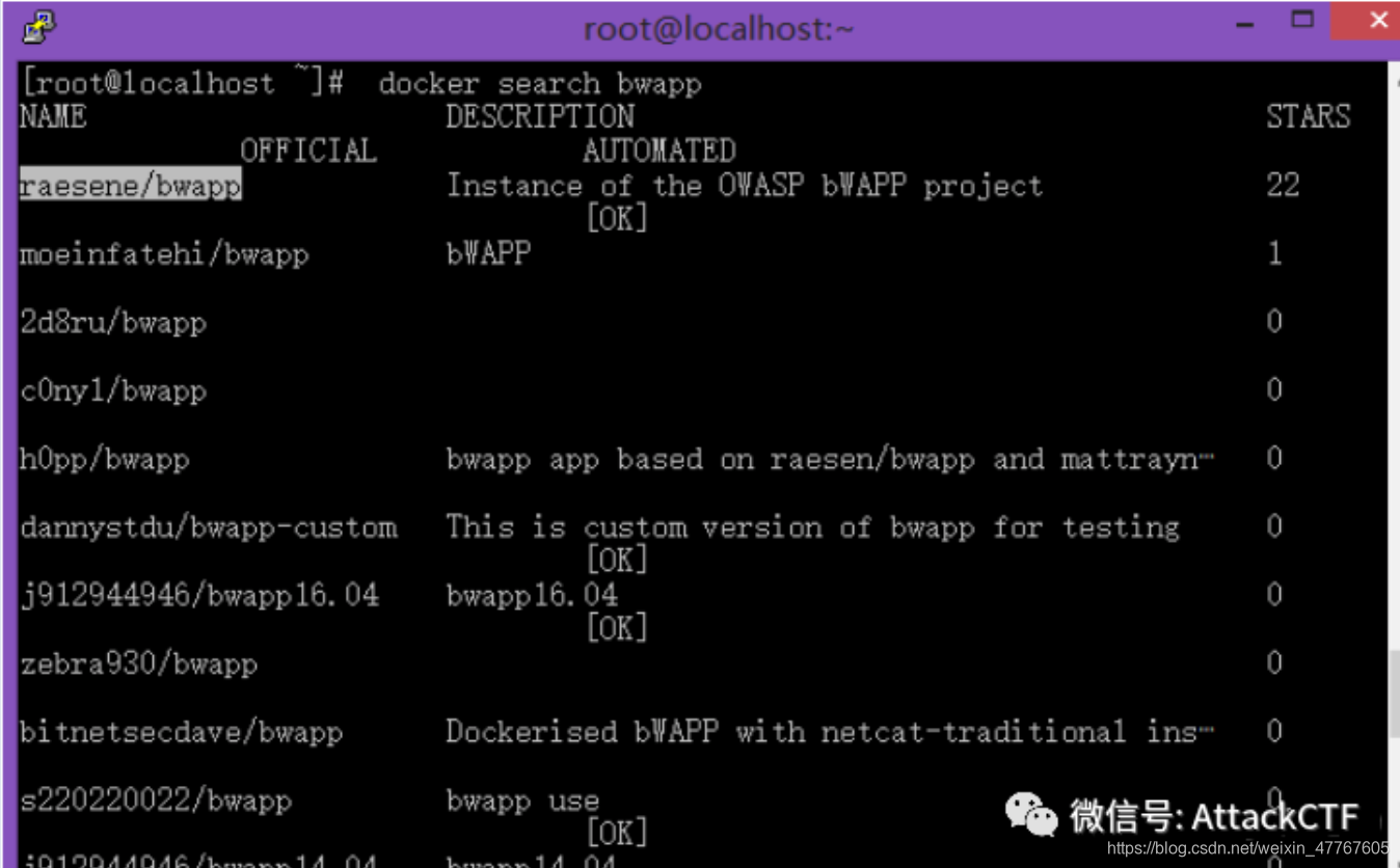 Docker搭建BWAPP靶场_bwapp docker靶场-CSDN博客