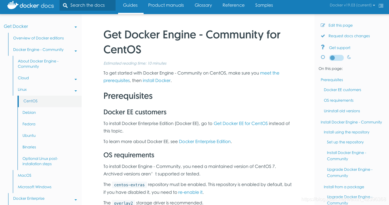 Centos安装docker-ce-CSDN博客