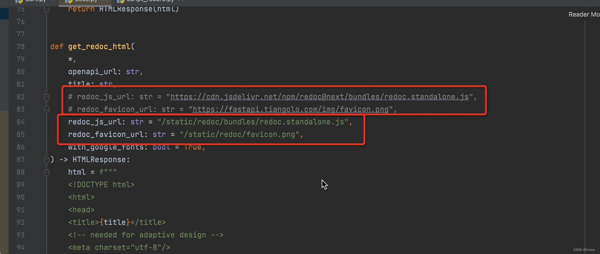 【详细步骤】**fastapi访问/docs接口突然变成空白页，不显示任何信息**_fastapi docs打不开-CSDN博客