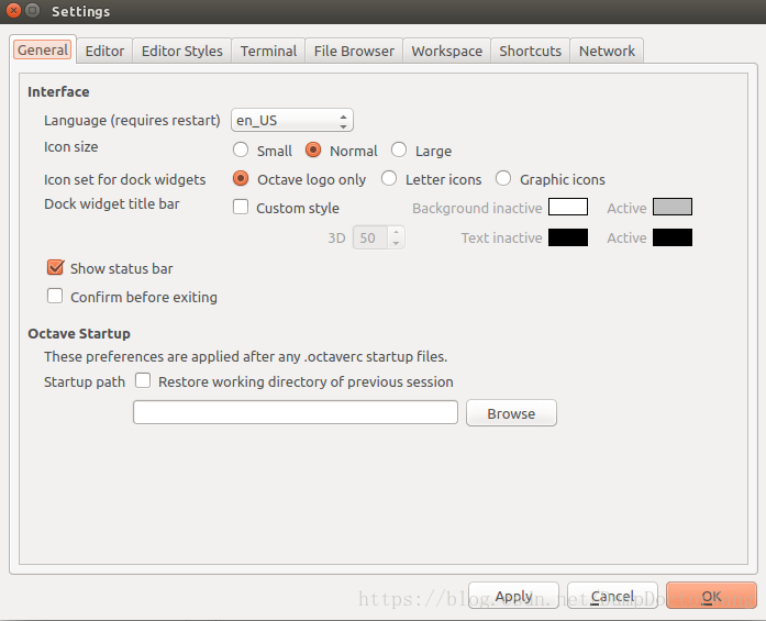Ubuntu Octave命令窗口乱码解决方案 Ubuntu安装最新版Octave_octave中文注释乱码-CSDN博客