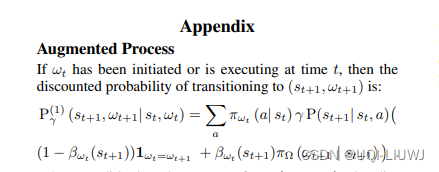 分层强化学习：基于选项（option）的强化学习/论文笔记 The Option-Critic Architecture 2017 AAAI-CSDN博客