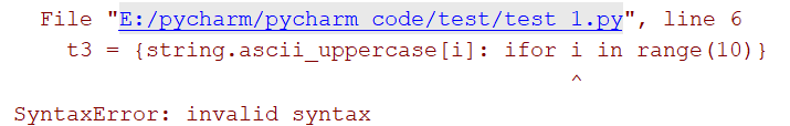 Python错误之 SyntaxError: invalid syntax的解决方法总结-CSDN博客