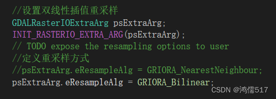 利用gdal的RasterIO进行最近邻、双线性、三次卷积重采样的重采样_rasterio 重采样-CSDN博客