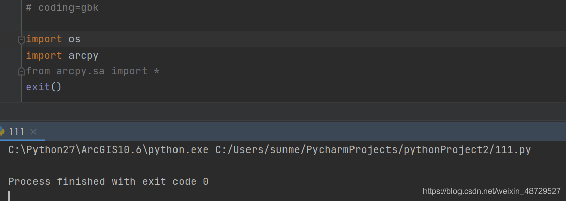 在PyCharm中导入和使用arcpy_import arcpy-CSDN博客