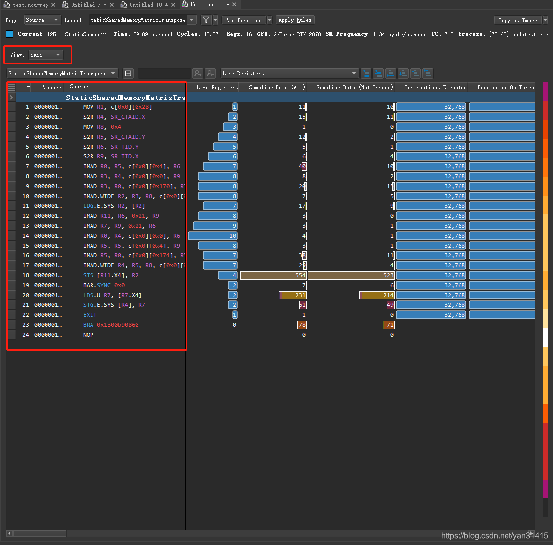 Nsight Compute Profile Kernel无法定位源码问题_==warning== no kernels were profiled.-CSDN博客