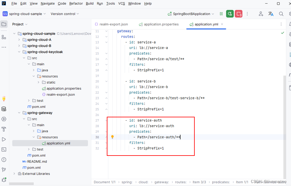 keycloak-24.0.4整合spring security oauth2之 spring-cloud-alibaba2022.0.0_keycloak spring security ...