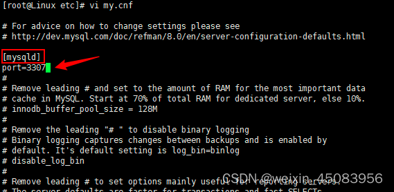 centOS7 Mysql启动失败报错Job for mysqld.service failed because the control process exited with error ...