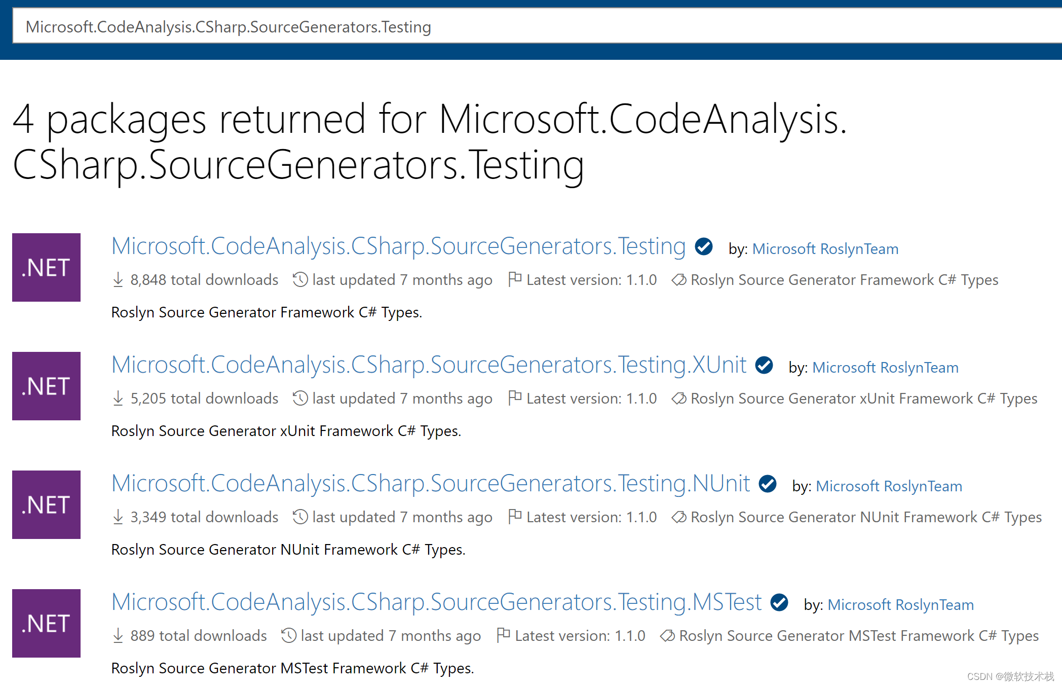 Source Generator 单元测试_packages.config does not support analyzers ...