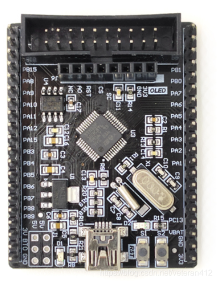 Arduino IDE下的stm32环境搭建、OLED液晶显示（U8g2lib库）、NUCLEO-F411测试、STM32F103C8T6在Arduino下的液晶显示、_stm32f411 ...
