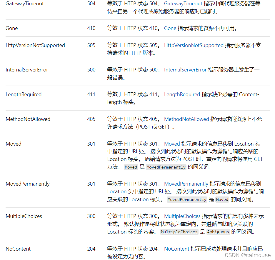 （58）C#里怎么判断HttpWebResponse的返回码_webresponse怎么确定成功了-CSDN博客