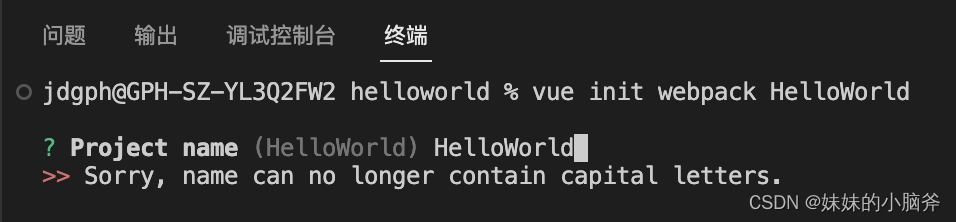 Vue开发学习记录---通过脚手架创建hello-world项目_vue helloworld demo-CSDN博客
