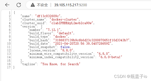 docker安装ElasticSearch7.12版本_doker怎么获取elasticsearch 7.12-CSDN博客