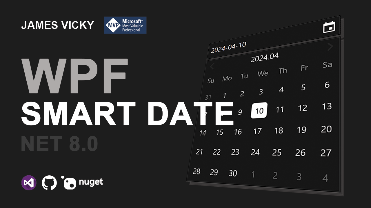 认识和解析 WPF 基本控件 DatePicker 的问题，并通过 CustomControl 实现新的控件：SmartDate_wpf datepicker-CSDN博客
