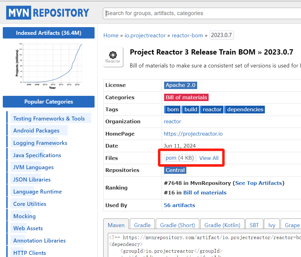 Maven添加reactor依赖失败的解决方案_reactor maven-CSDN博客