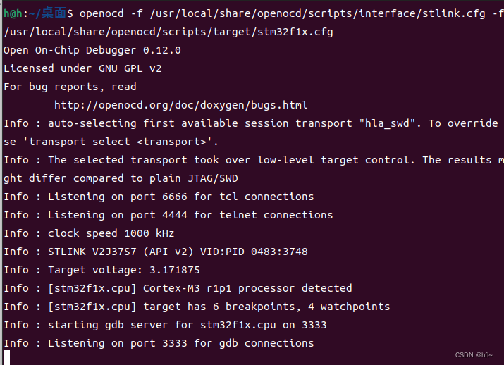 【Clion+OpenOCD+Stm32CubeMX+gcc】linux交叉编译开发stm32全过程_stm32程序下载软件-CSDN博客