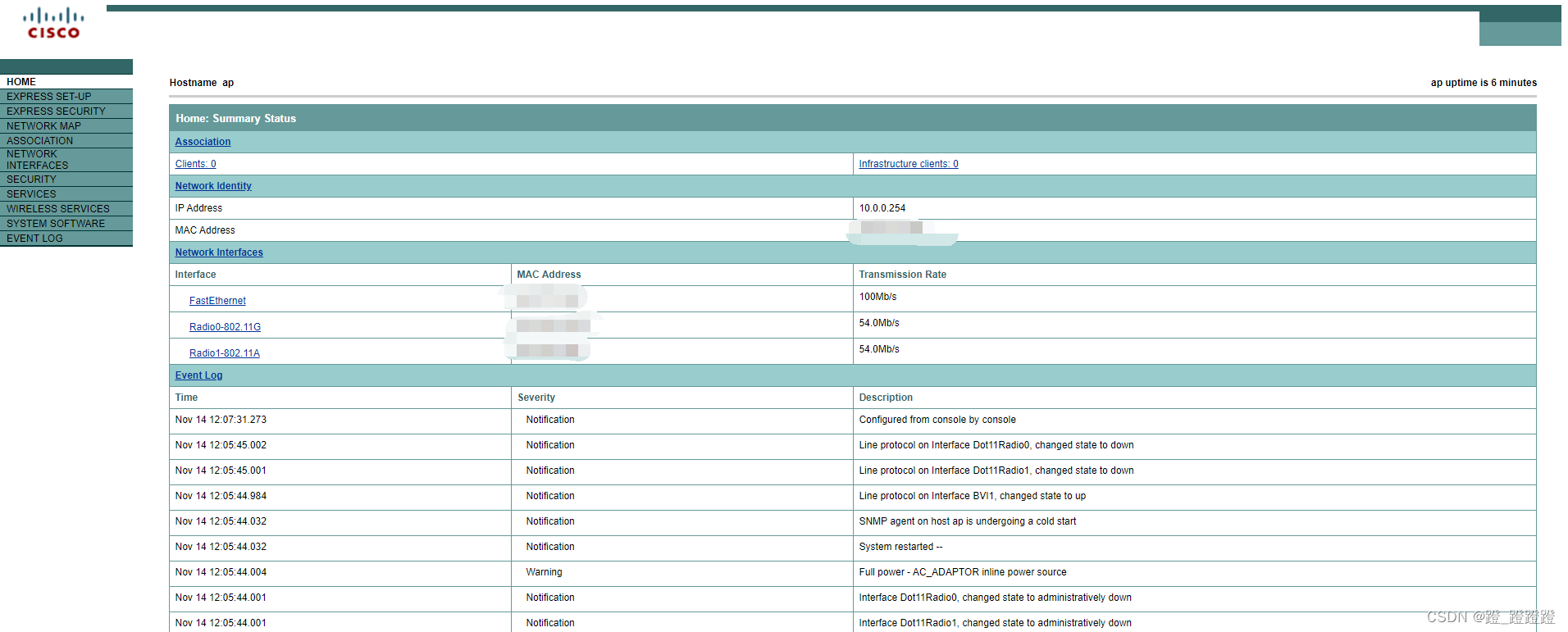 Cisco AIR-LAP1131AG-C-K9刷胖AP_cap1131ag恢复出厂-CSDN博客