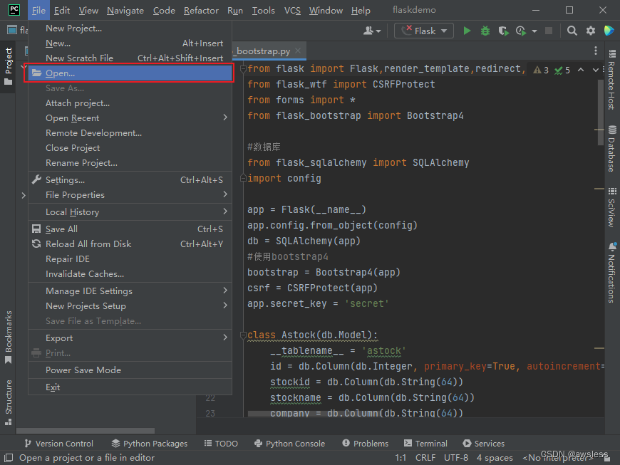Flask+Bootstrap4案例[有源码]-CSDN博客
