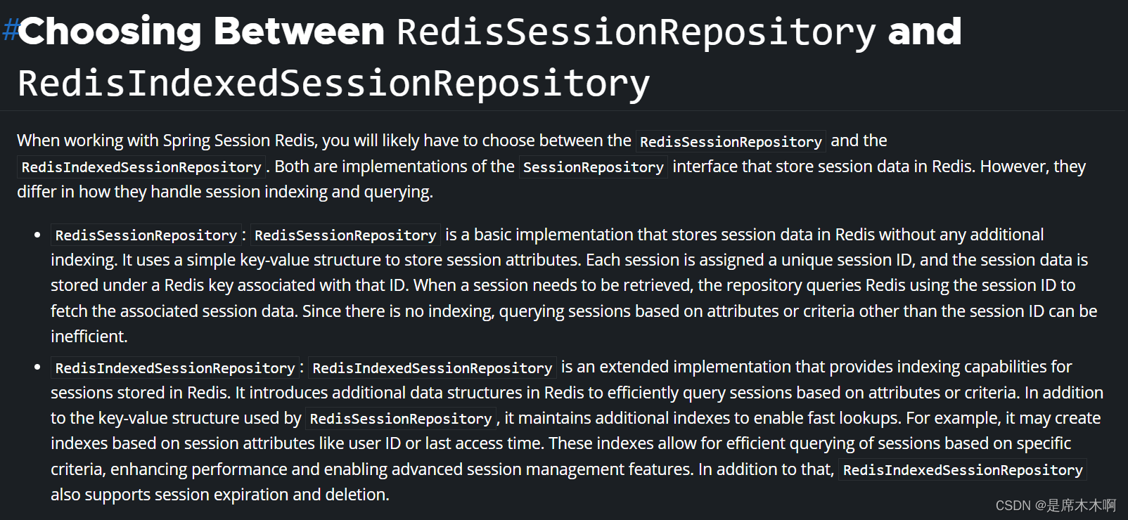 Spring Session：Redis序列化配置|Session事件监听_springsessiondefaultredisserializer-CSDN博客