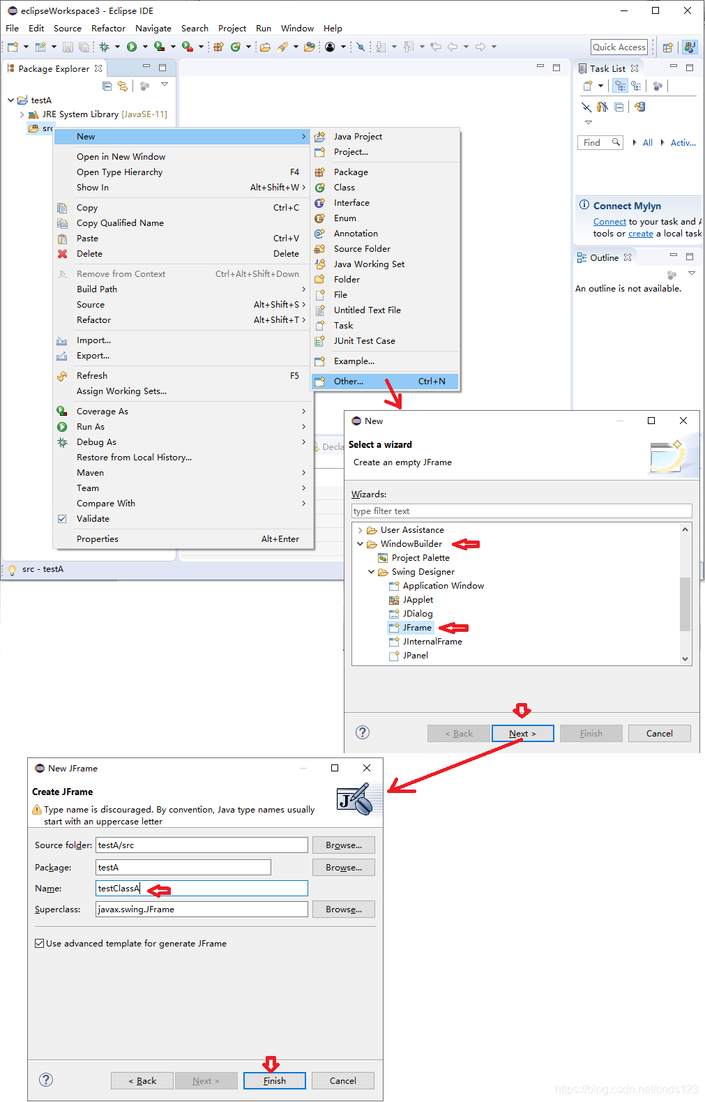 使用Eclipse和WindowBuilder Editor插件进行Java可视化编程_eclipse java 可视化编程-CSDN博客