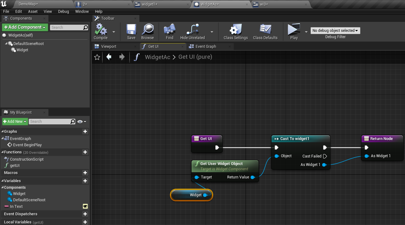 Ue4用射线检测来将点击的物体显示UI_ue4射线检测拾取物体点击-CSDN博客