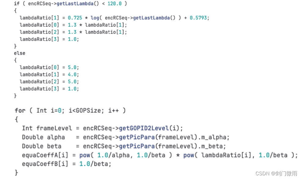 H265码率控制（一）之HM代码R-λ model介绍_hm h265-CSDN博客