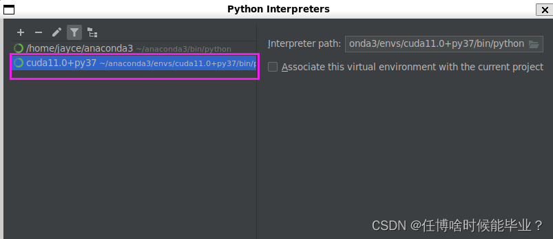 Pycharm无法添加Conda新建的虚拟环境，点击没反应，在idea.log文件中报错：CondaPythonLegacy - Can‘t find python path to use ...