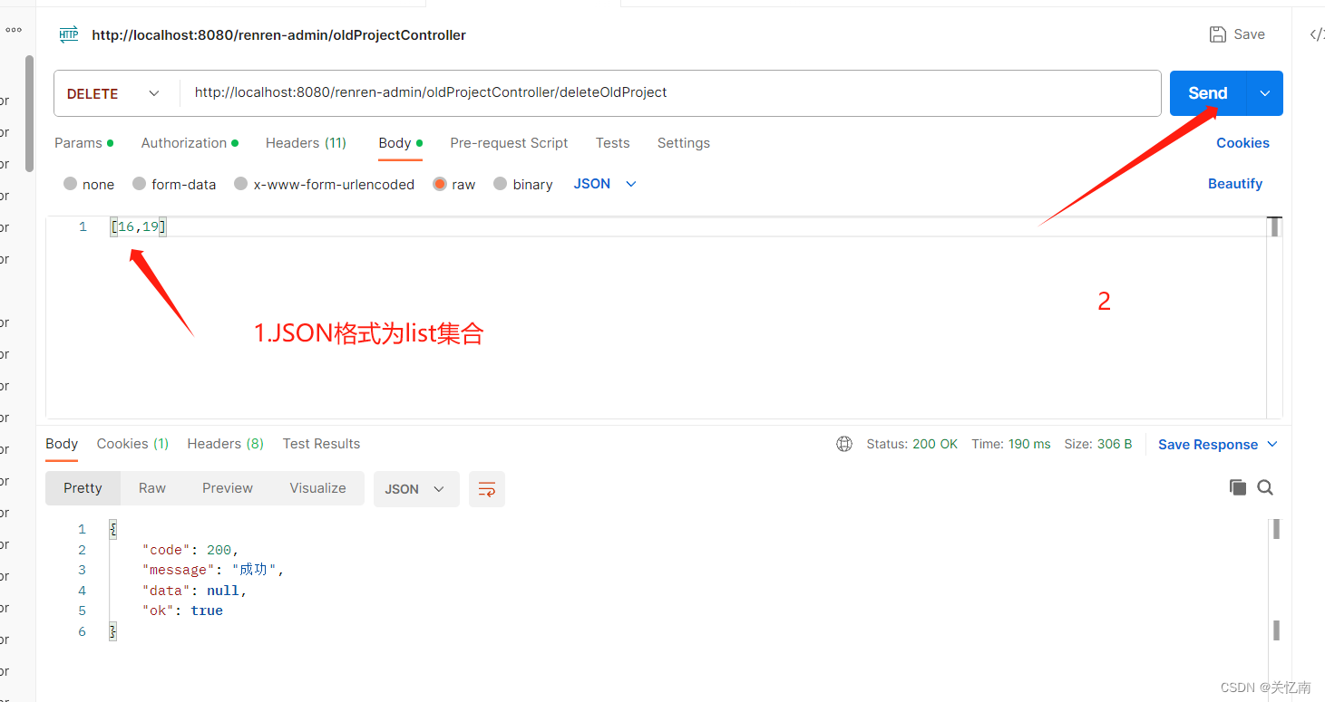 postman测试增删查改功能_postman得delete请求如何使用-CSDN博客