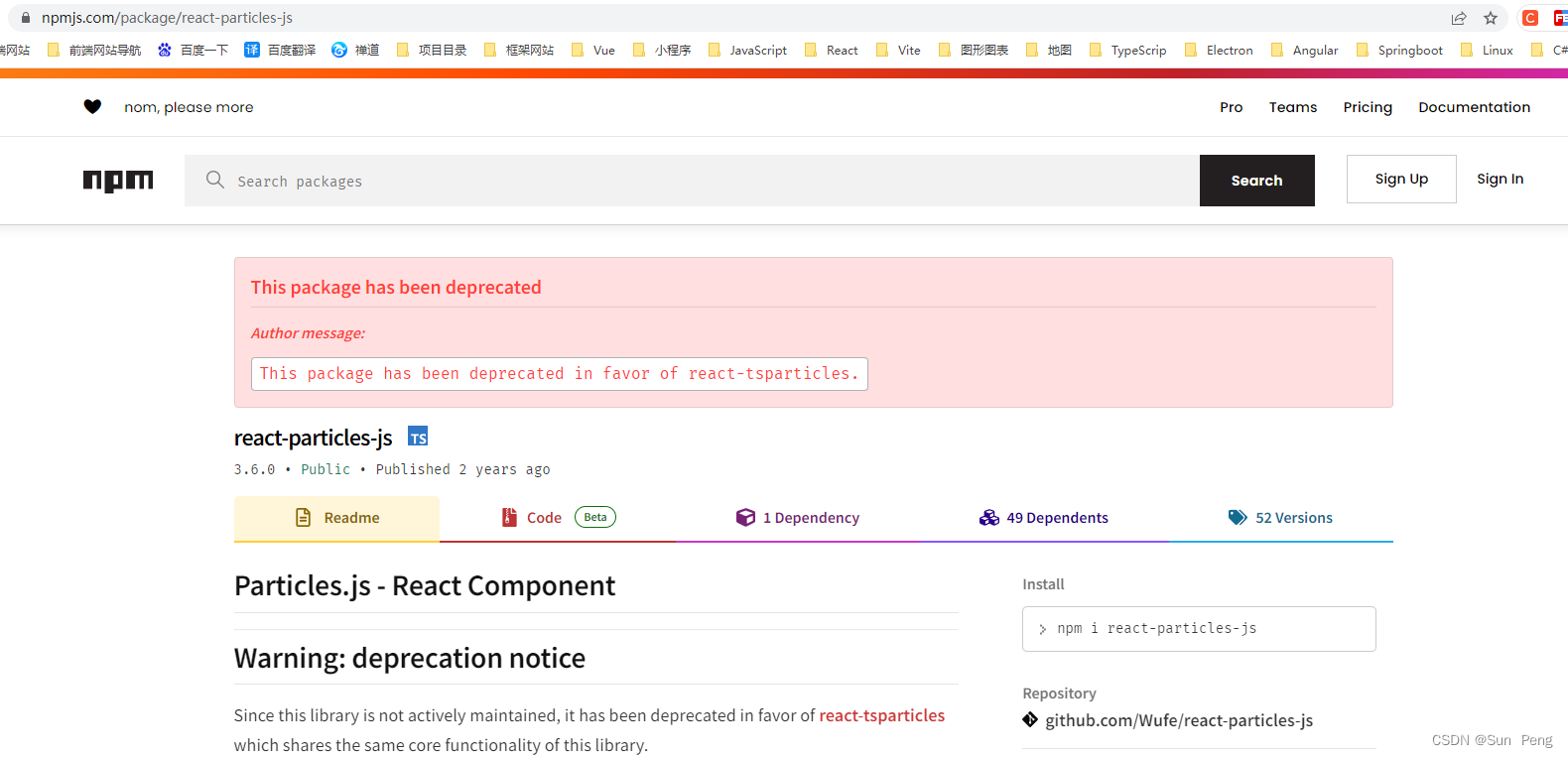 【react】插件react Tsparticles和tsparticles实现粒子特效： Csdn博客