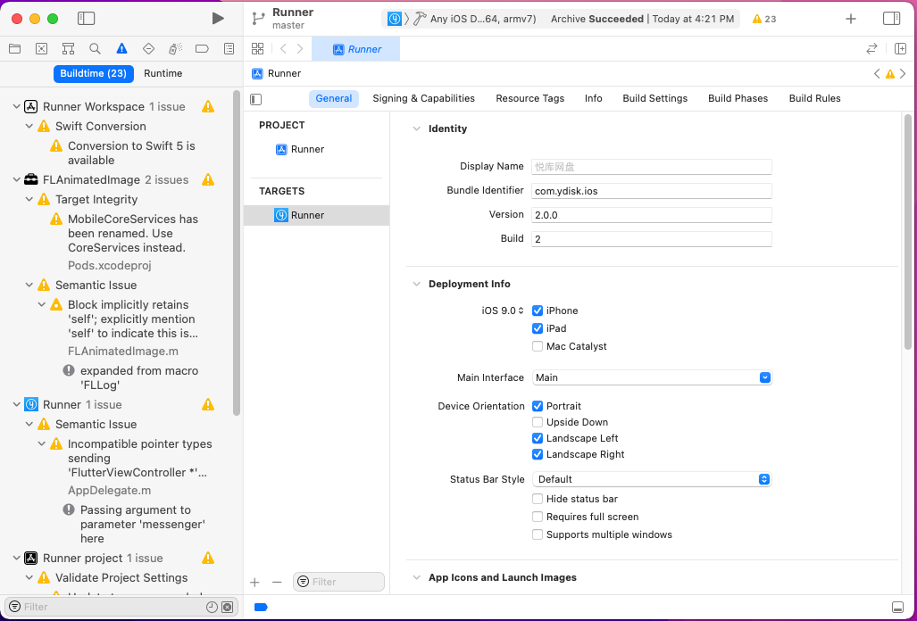 Flutter打包ios及提交App Store审核_flutter mac打包ios-CSDN博客