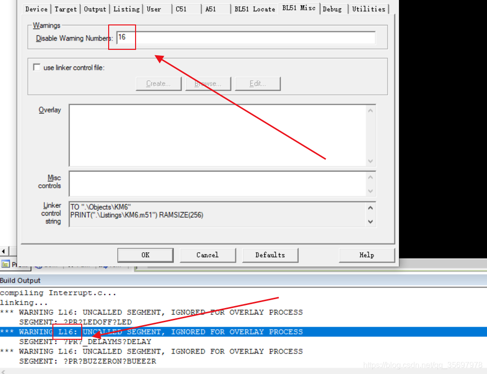 keil忽略printf警告、C51忽略 L16警告_keil5怎么不显示16的错误-CSDN博客