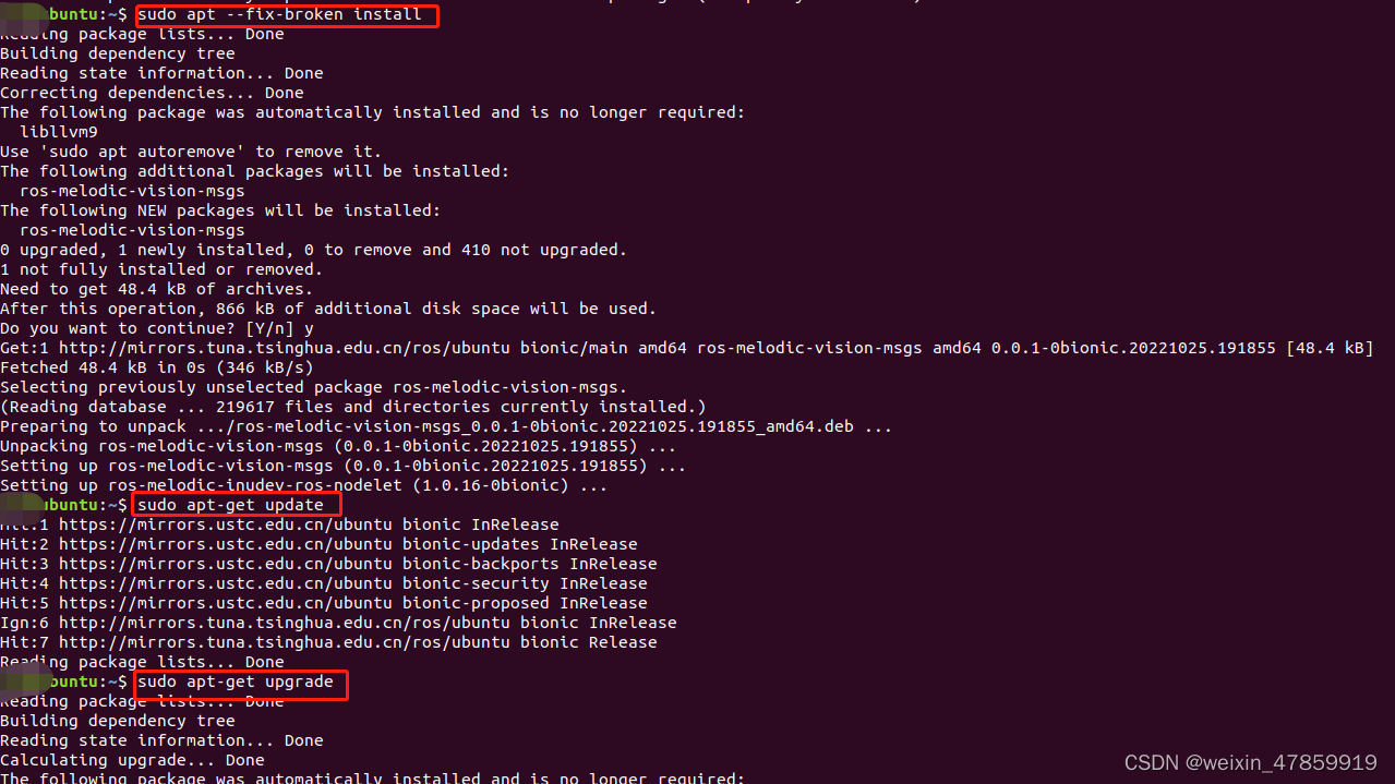 Ubuntu虚拟机安装软件报错：Unmet dependencies. Try ‘apt --fix-broken install‘ with no packages，解决办法_修复软件安装 ...
