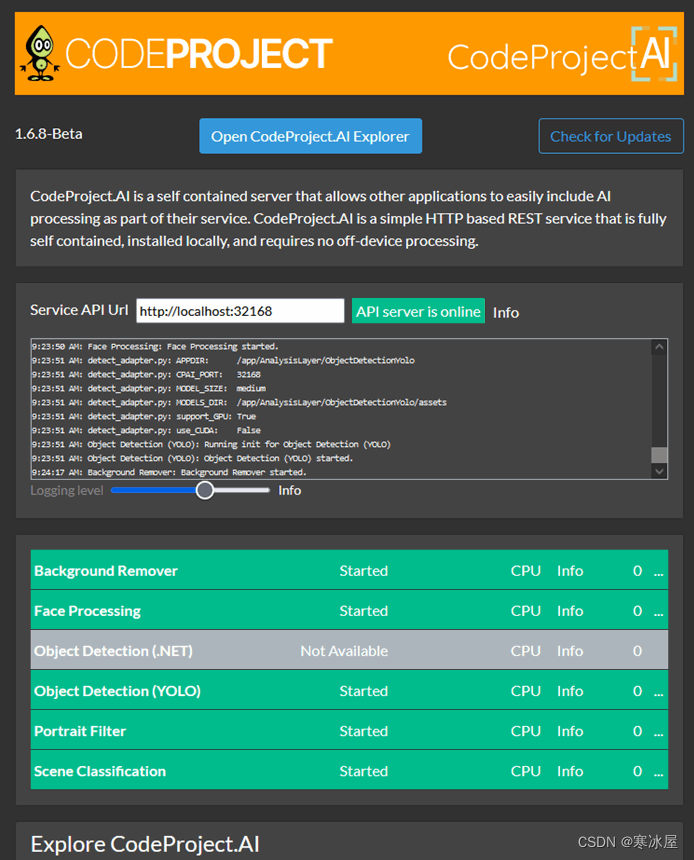 如何在Docker中运行CodeProject.AI服务器_docker desktop docker desktop -unexpected wsl erro-CSDN博客