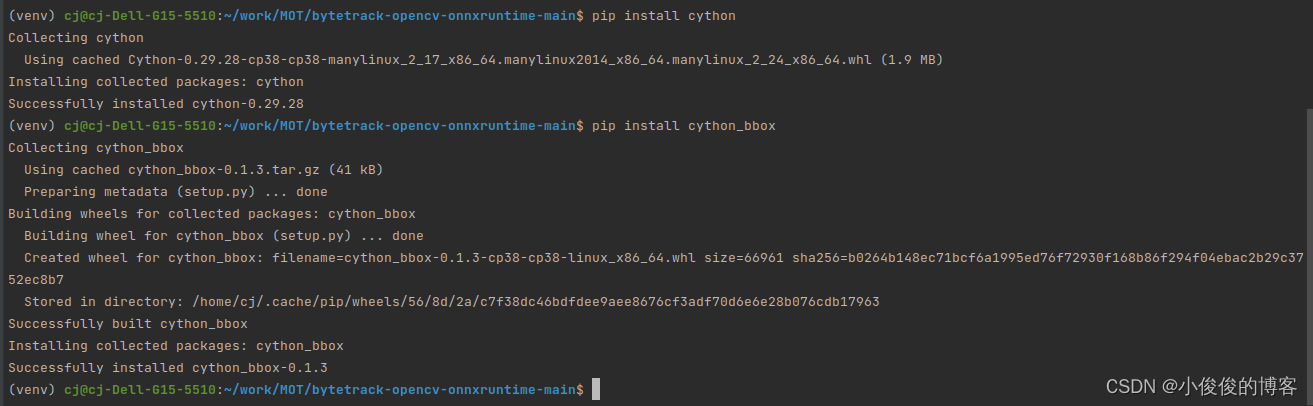 ubuntu中pip install cython_bbox报错_ubuntu下cython安装报错-CSDN博客