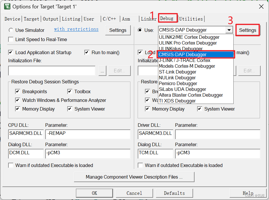 Keil：DAPLink烧录STM32，Error: “Cannot reset target. Shutting down debug session“的解决办法_cannot reset ...