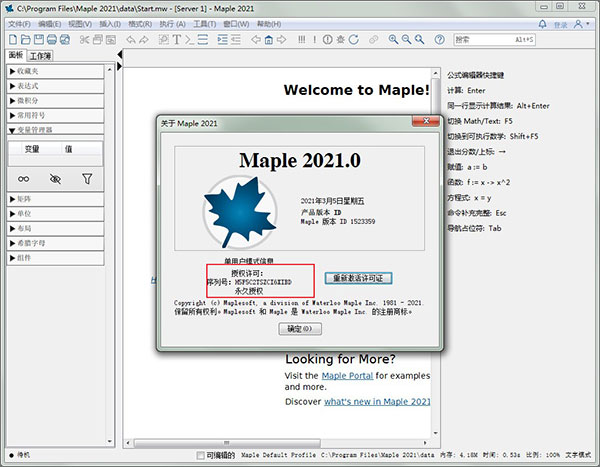 maplesoft maple 2021 安装教程-CSDN博客