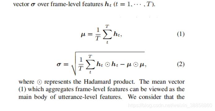 深度说话人嵌入关于注意力模型中的统计池_attentive statistics pooling for deep speaker embe-CSDN博客