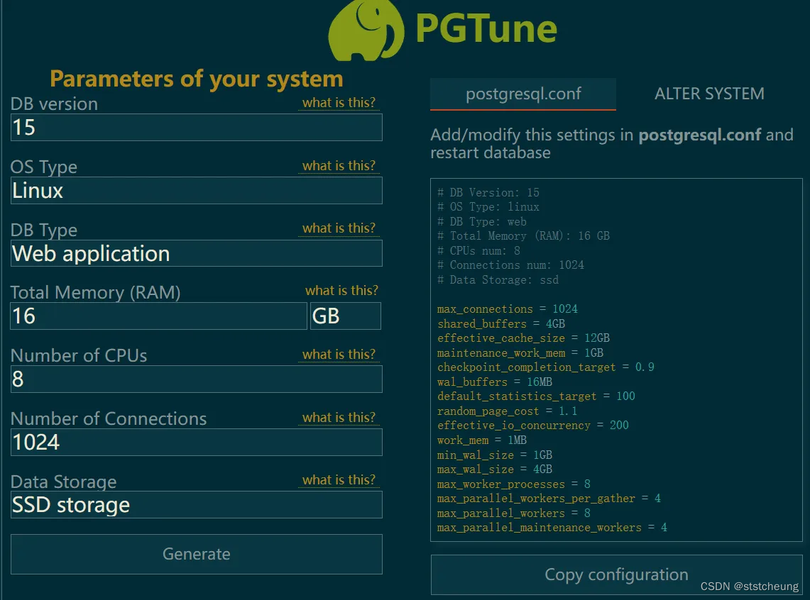 PostgreSQL数据库优化指南_pg15数据库配置优化-CSDN博客