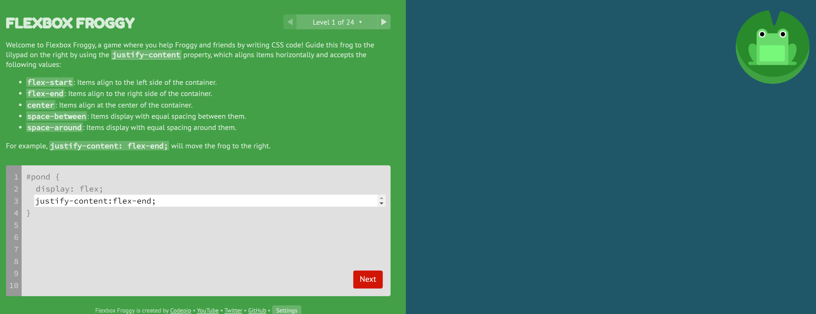 学习CSS Flexbox 玩flexboxfroggy flexboxfroggy1-24关详解-CSDN博客