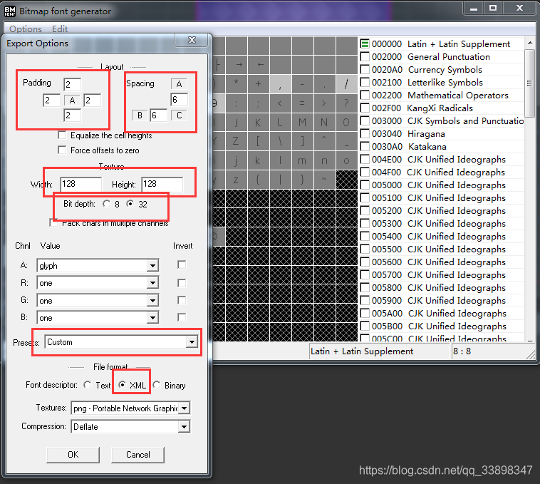 BMFont艺术字库制作-CSDN博客