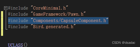 【学习】C++&UE 为Pawn创建胶囊碰撞组件（capsule component)_ue中的capsule component (collisioncylinder) (inherit ...