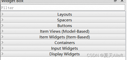 Python学习之-Pyqt5 UI控件详解_pyqt的基础组件和基本用法-CSDN博客
